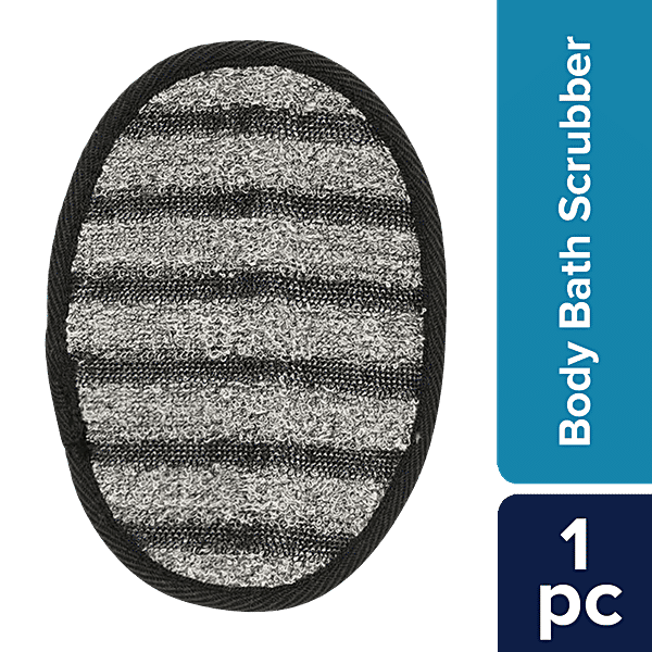 Buy bb home Body Bath Scrubber With Hand Band, Black Online at Best ...