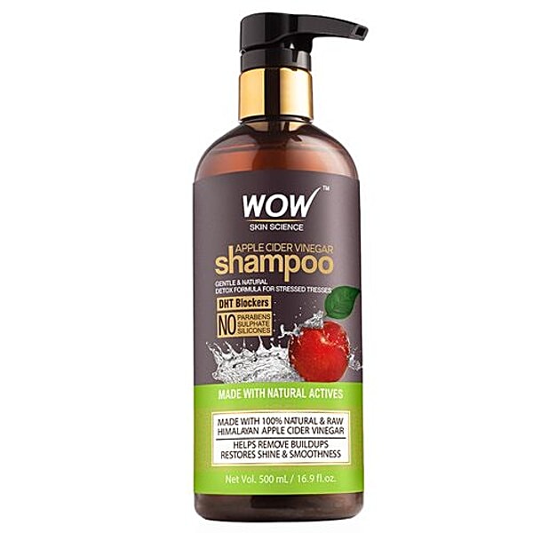Buy Wow Skin Science Hair Shampoo - Apple Cider Vinegar Online at Best ...