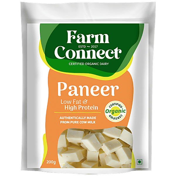 Buy Farm Connect Organic High Protein Paneer Online at Best Price of Rs ...