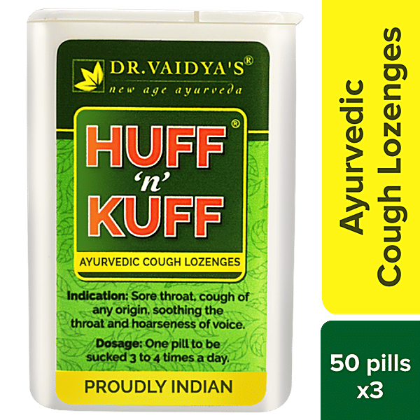 Buy Dr. Vaidyas Huff 'N' Kuff Lozenges Online at Best Price of Rs 300 ...