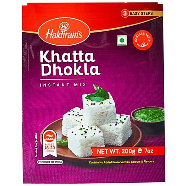 Buy Haldiram's Khatta Dhokla Instant Mix Online at Best Price of Rs 45 ...