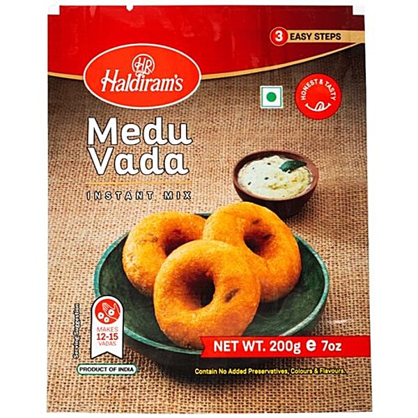 Buy Haldiram's Medu Vada Instant Mix Online at Best Price of Rs 80 ...