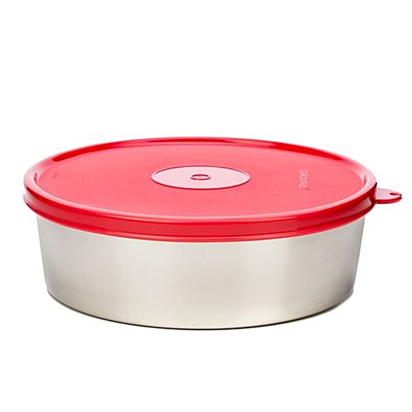 Buy Signoraware Storage Khakhra/Papad Lunch Container - Stainless Steel ...