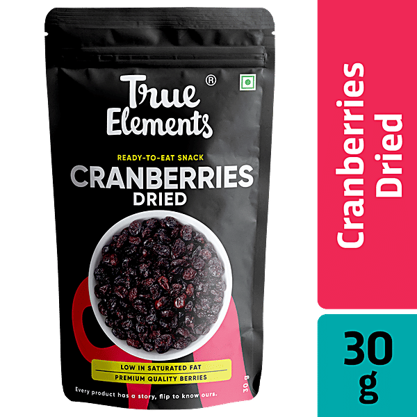 Buy True Elements Dried Whole Cranberries, Healthy snack, Ready to eat ...