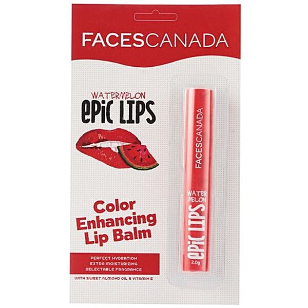 Buy Faces Canada Epic Lips Color Enhancing Lip Balm - With Sweet Almond ...