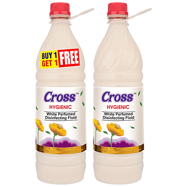 Buy Cross Hygienic Floor White Perfumed Disinfecting Fluid Online at ...