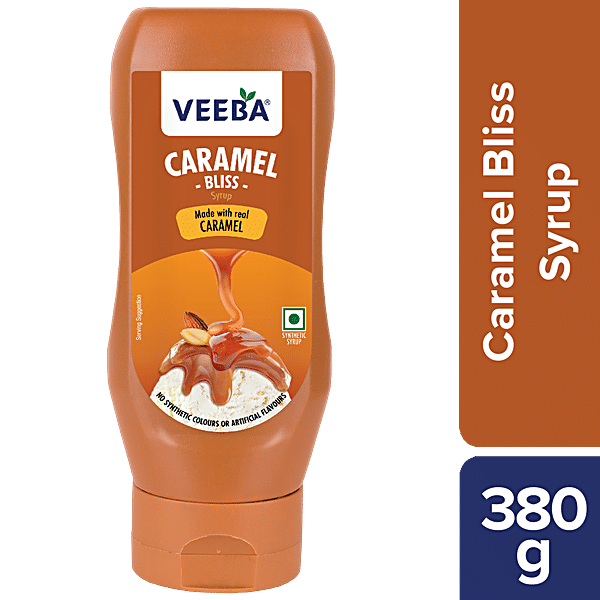 Buy VEEBA Caramel Bliss Syrup - No Synthetic Colours & Artificial ...