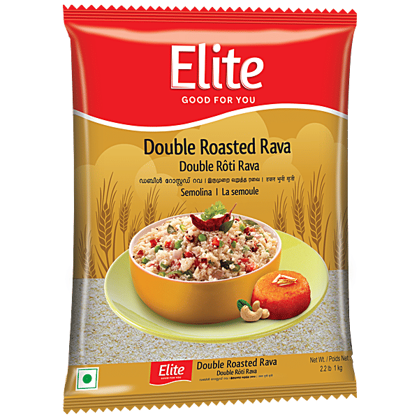 Buy Elite Double Roasted Rava Online at Best Price of Rs 94.5 - bigbasket