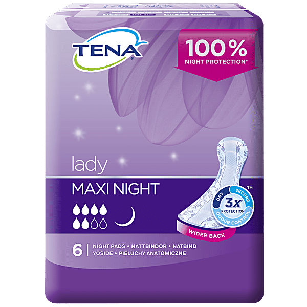 Buy Tena Lady Maxi Night Pad Online at Best Price of Rs 250 - bigbasket