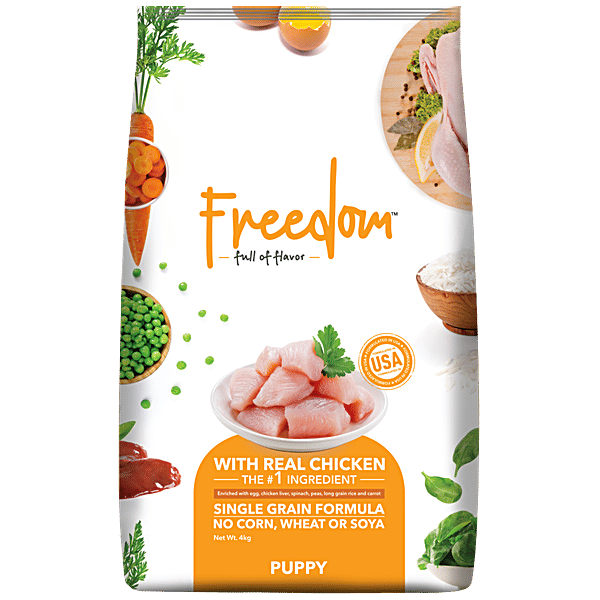 Buy Freedom Puppy Dog Food With Real Chicken Online at Best Price of Rs ...