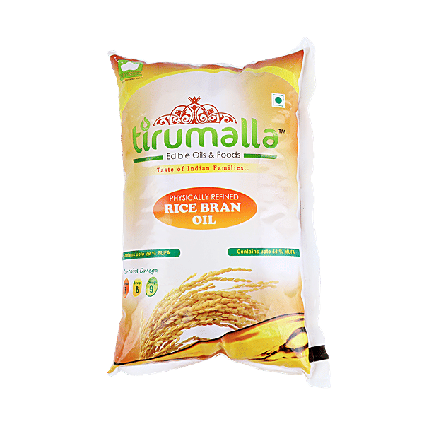 Buy Tirumalla Refined Rice Bran Oil Online at Best Price of Rs 124.6 - bigbasket