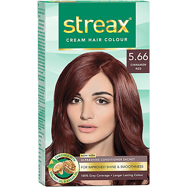 Streax Cinnamon Red Hair Color Review at Abbey Takasuka blog