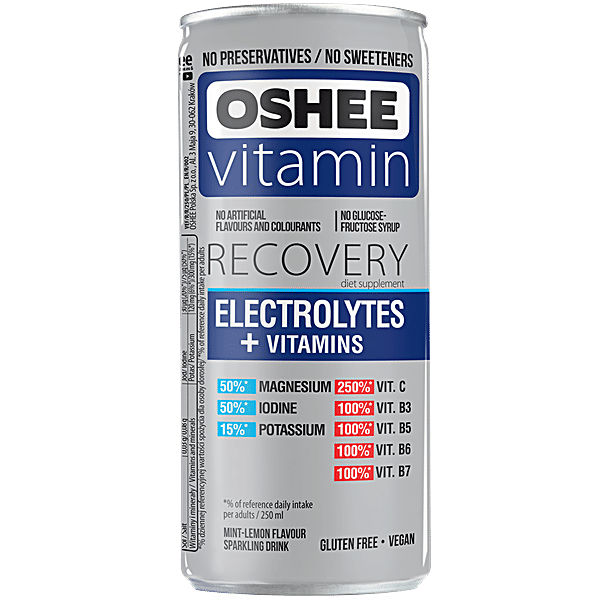 Buy OSHEE Recovery Diet Supplement - Electrolytes+Vitamin, Mint-Lemon ...