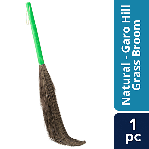 Buy bb home Natural Grass Broom/Phool Jhadu - Natural Garo Hill Grass ...