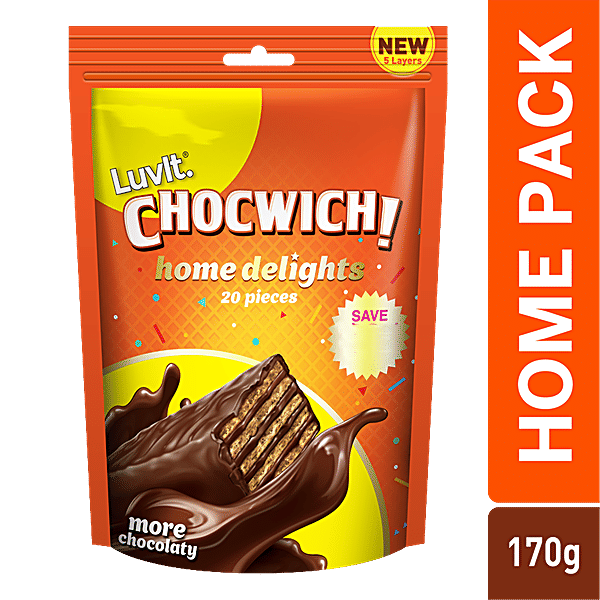 Buy LuvIt Chocwich Home Delights Chocolate Online at Best Price of Rs ...