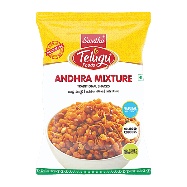 Buy Swetha Telugu foods Andhra Mixture Online at Best Price of Rs 70 ...