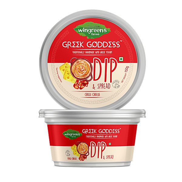 Buy Wingreens Farms Greek Goddess - Chilli Cheese Yoghurt Dip & Spread ...