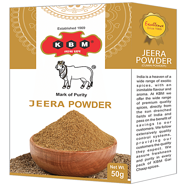 Buy KBM Gai Chaap Jeera Powder Online at Best Price of Rs 31 - bigbasket