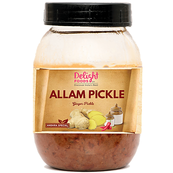 Buy Delight Foods Andhra Special Allam/Ginger Pickle Online at Best ...