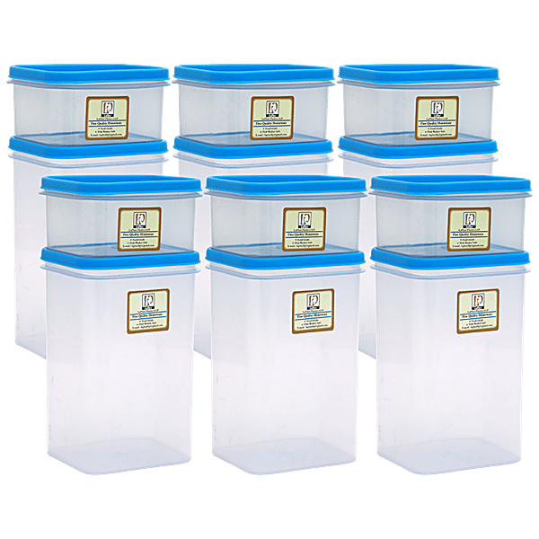 Buy Laplast Storewell Airtight Plastic Container - Transparent, With ...