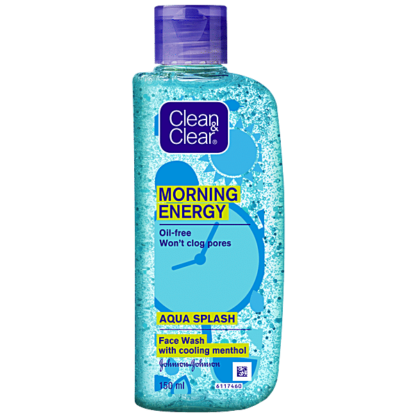 Buy Clean & Clear Morning Energy Aqua Splash Face Wash Online at Best ...