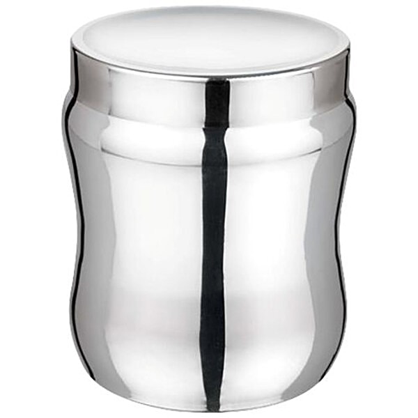 Buy AAGAM Stainless Steel Storage Container - Mirror Finish, Convex ...