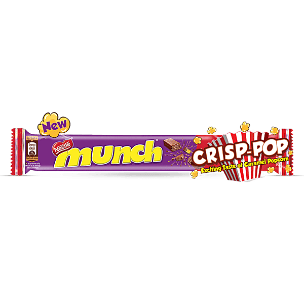 Buy Nestle Munch Crisp-Pop Chocolate Coated Crunchy Wafer Online at ...