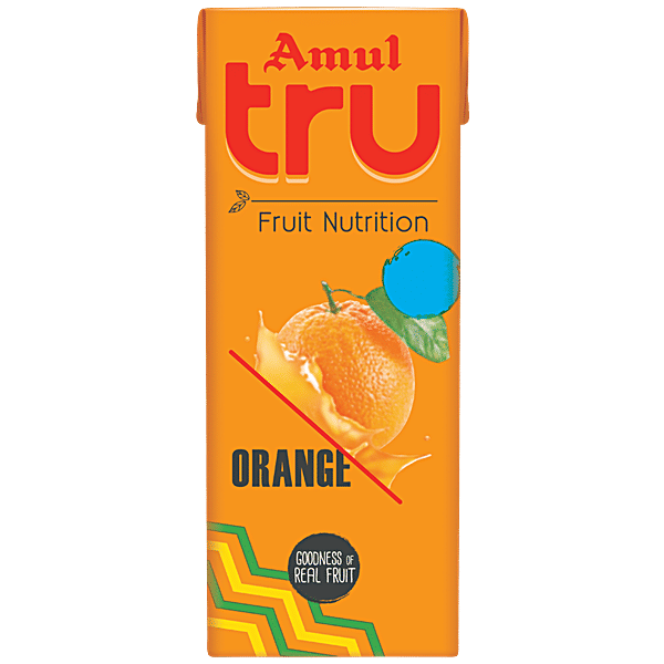 Buy Amul Tru Orange Online at Best Price of Rs 10 - bigbasket