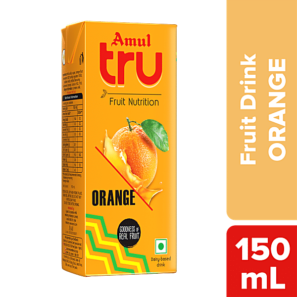 Buy Amul Tru Orange Online at Best Price of Rs 10 - bigbasket