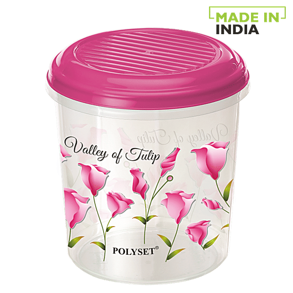 Buy Polyset Galaxy Storage Plastic Printed Container - Pink Online at ...