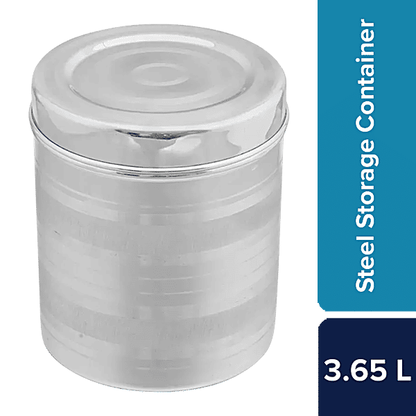 Buy bb home Deep Dabba/Storage Container - No.15, Diamond, Stainless ...