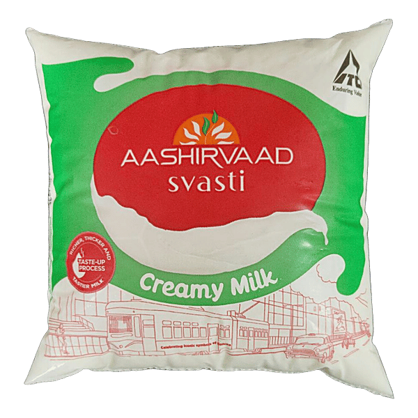 Buy ITC Aashirvaad Svasti - Creamy Milk Online at Best Price of Rs 30 ...