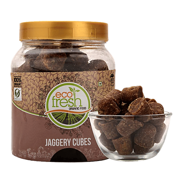 Buy Eco Fresh Eco Fresh Organic Food - Jaggery Cube Online at Best ...