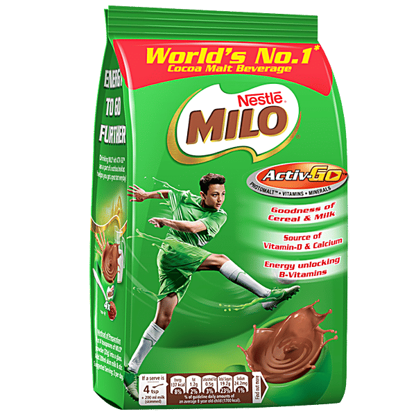 Buy Nestle Milo Active-Go Powder - Rich In Vitamins & Calcium ...