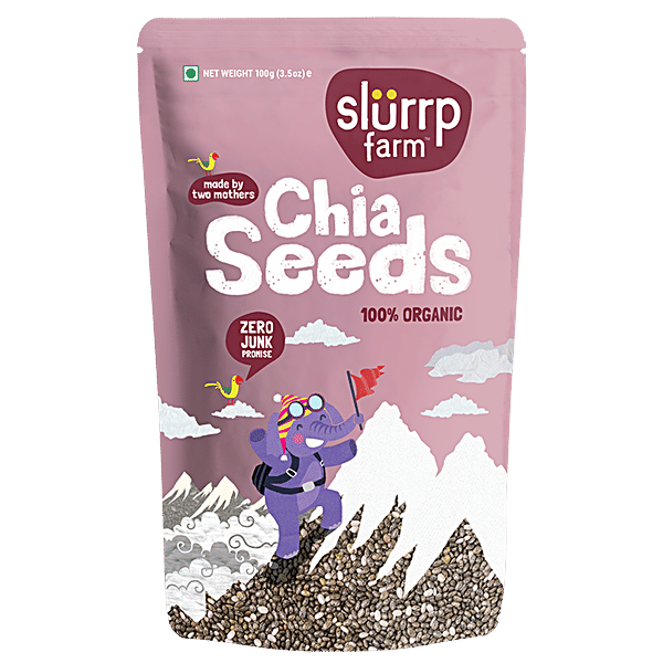 Buy Slurrp Farm Organic Chia Seeds Online at Best Price of Rs 188 ...