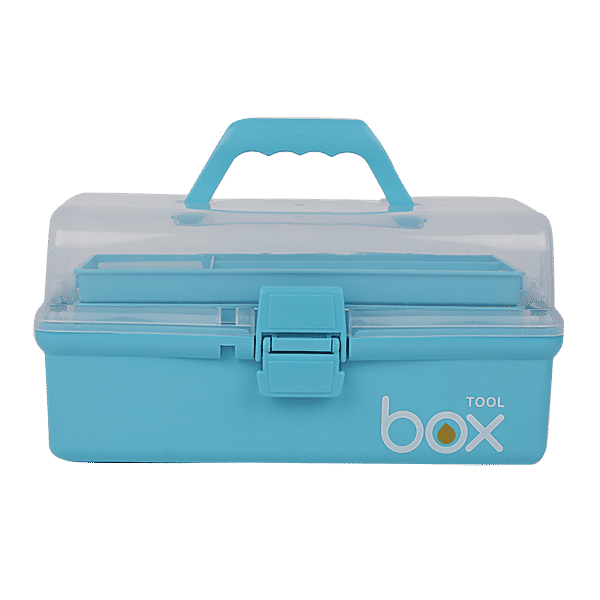 Buy DP Tool Box With Handle - Organiser, Clip Lock, Plastic ...