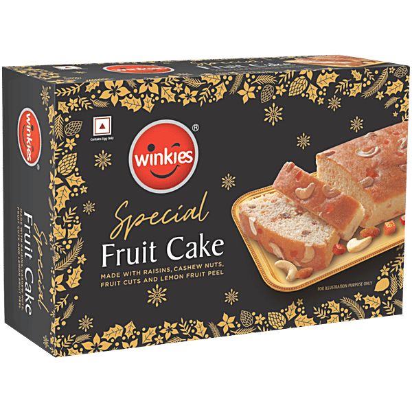 Buy Winkies Special Fruit Cake - With Raisins & Cashew Nuts Online at ...
