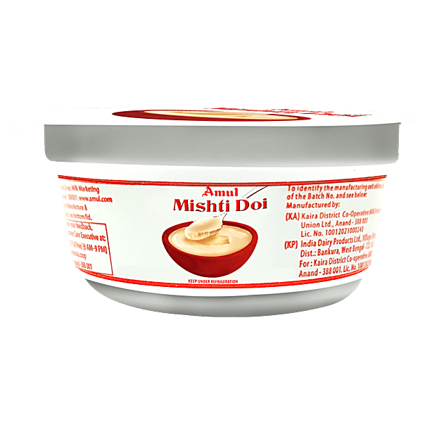 Buy Amul Mishti Doi Online at Best Price of Rs 33 - bigbasket