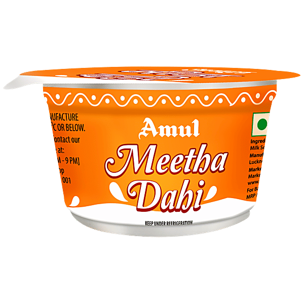 Buy Amul Meetha Dahi Online at Best Price of Rs 22 - bigbasket