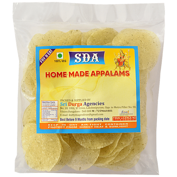 Buy SDA Palak Papad Online at Best Price of Rs 45 - bigbasket