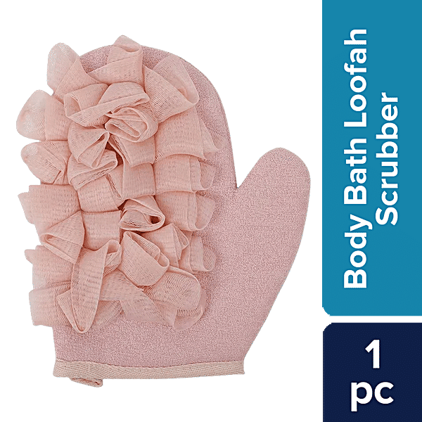 Buy bb home Body Bath Loofah Scrubber - Pink Online at Best Price of Rs ...