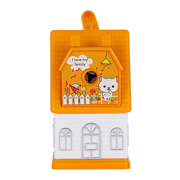 Buy suny Orange Pencil Desktop Sharpener - Plastic, House Shaped ...