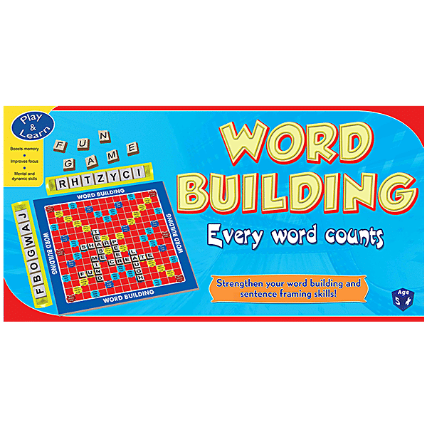 Buy Sterling Board Game - Word Building, Suitable For Ages 5 Years ...