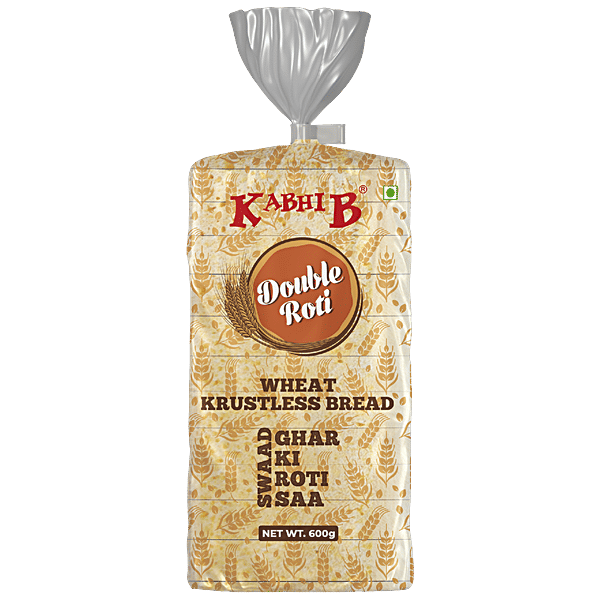 Buy KABHI B Double Roti Krustless Bread Online at Best Price of Rs 80 ...