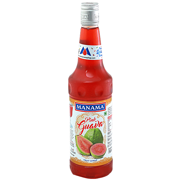 Buy Manama Pink Guava Fruit Syrup Online at Best Price of Rs 310 ...