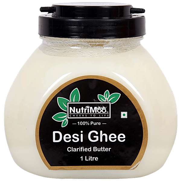 Buy Nutrimoo 100% Pure Desi Cow Ghee Online at Best Price of Rs 698 ...