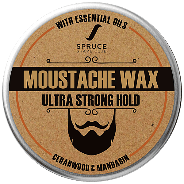 Buy Spruce Shave Club Beard & Moustache Wax For Ultra Strong Hold ...