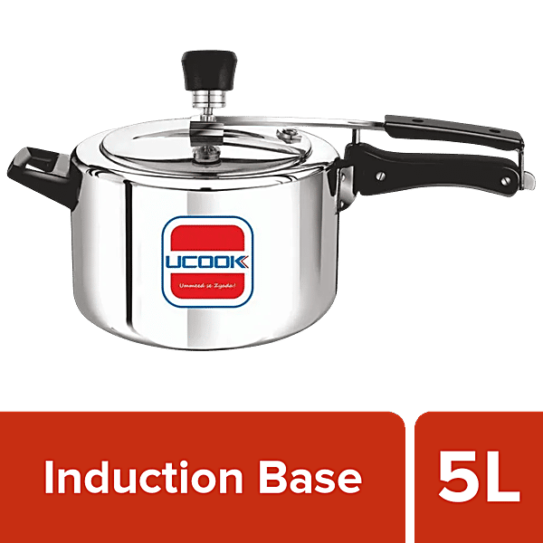 Buy UCOOK Super SLVR Plus Aluminium Inner Lid Pressure Cooker ...