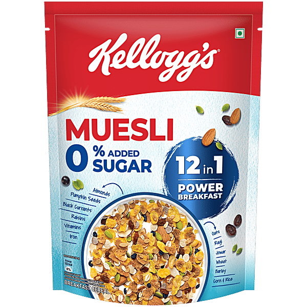 Buy Kellogg's Muesli 12 In 1 Power Breakfast Online at Best Price of Rs ...