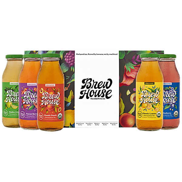 Buy Brewhouse Tea Brewing Co. Organic Ice Tea - Assorted Flavours ...